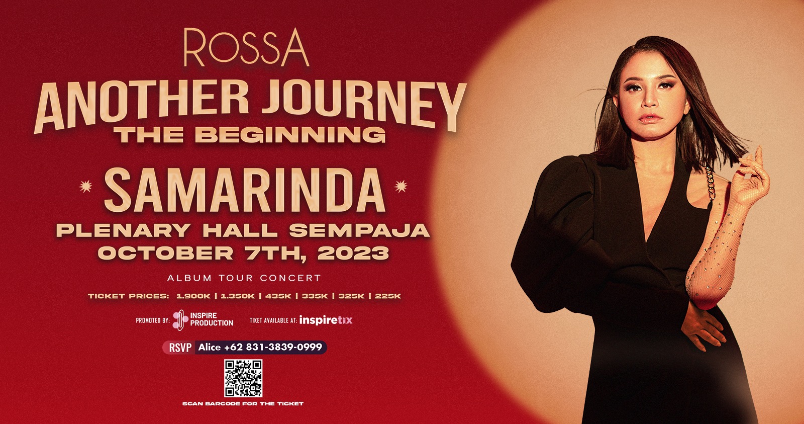 Rossa – Another Journey The Beginning – Samarinda 2023 – Inspire IDN